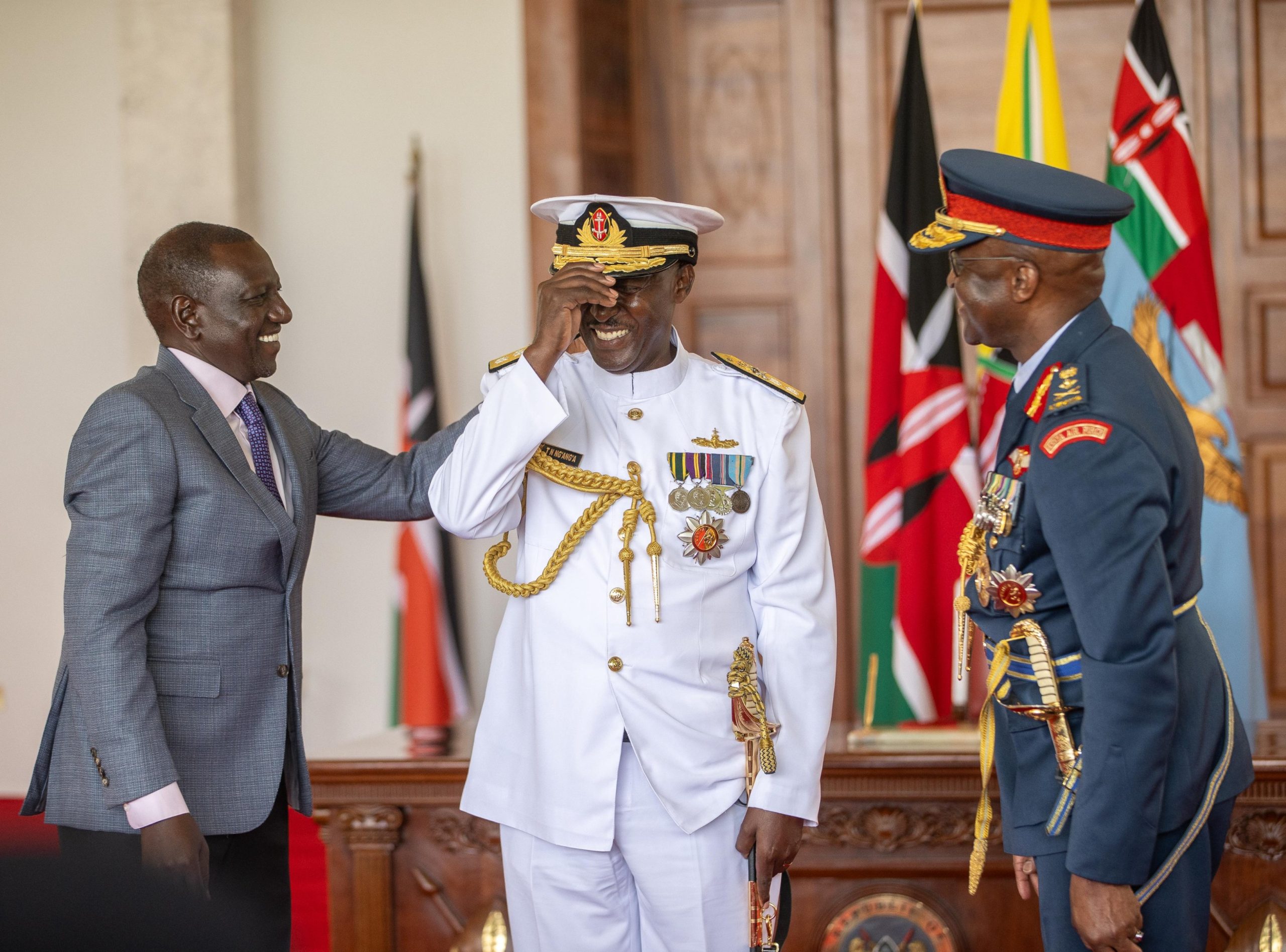 President William Ruto Presides Over Swearing-In Ceremony for Kenya ...